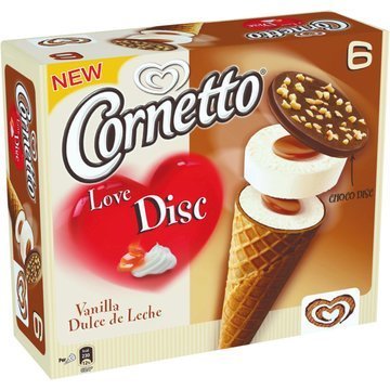 ALGIDA Cornetto Love disc KG 0,3600 - Basko