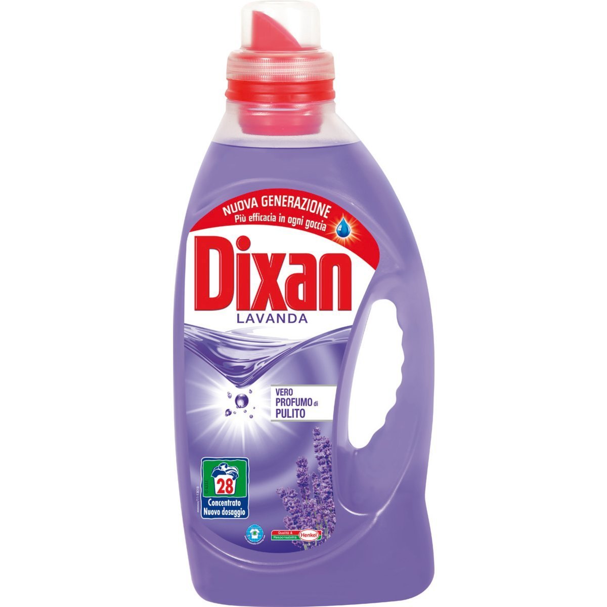 DIXAN Liquido per lavatrice alla lavanda LT 1,8480 - Basko