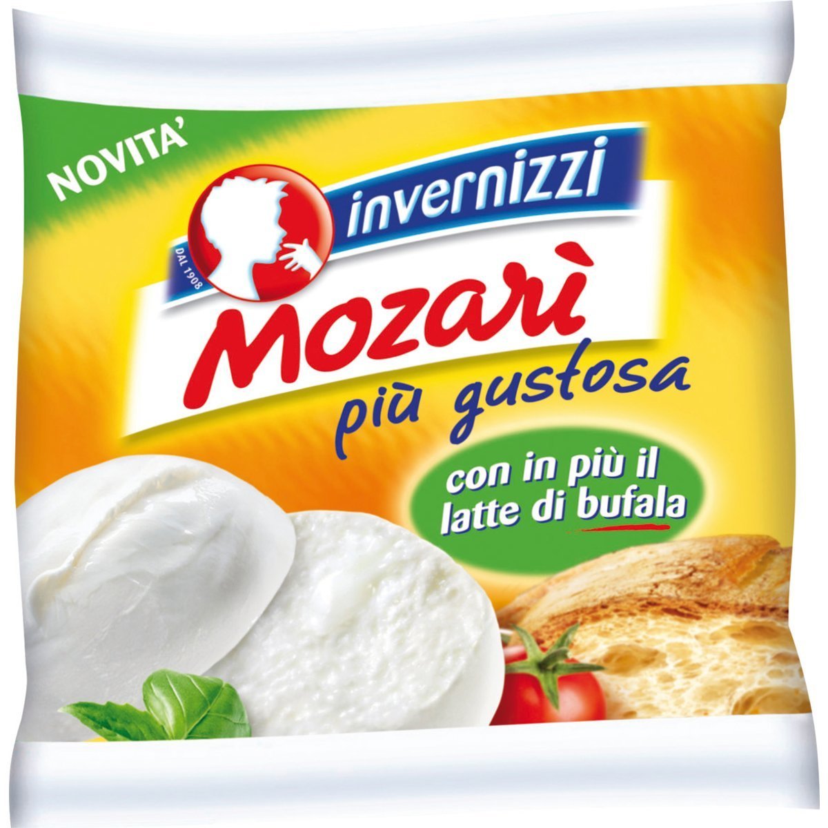 INVERNIZZI mozarì piu' gustosa KG 0,1000 - Basko