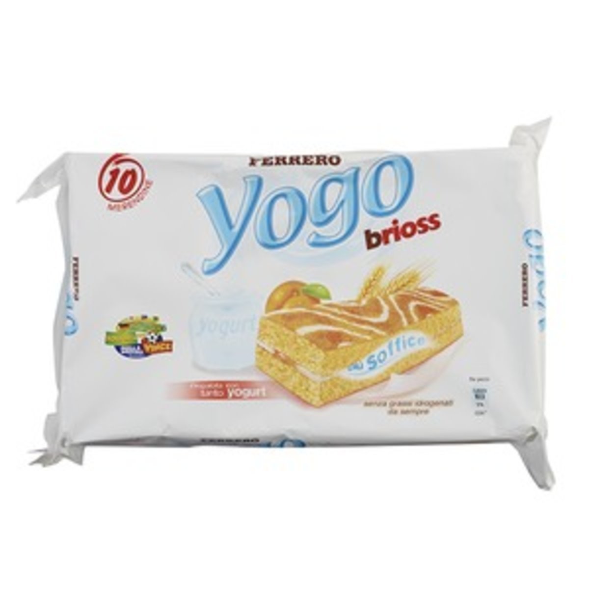 FERRERO Yogo brioss 300 GR 10 merendine. - Basko