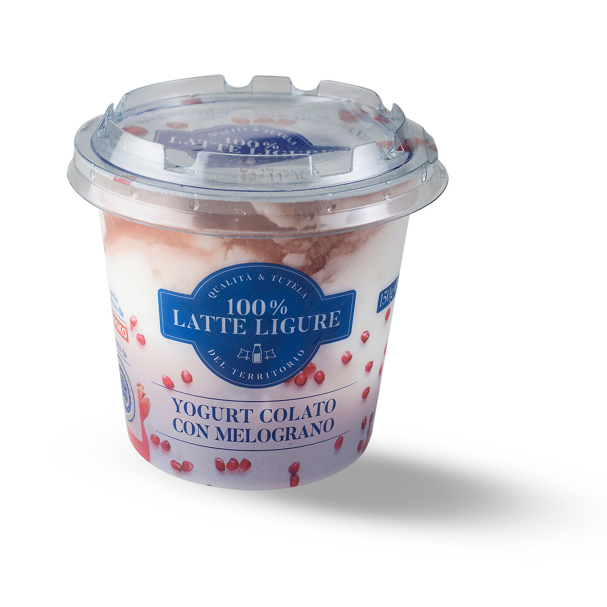 LINEA 100% LATTE LIGURE Yogurt colato con Melograno 150 GR - Basko