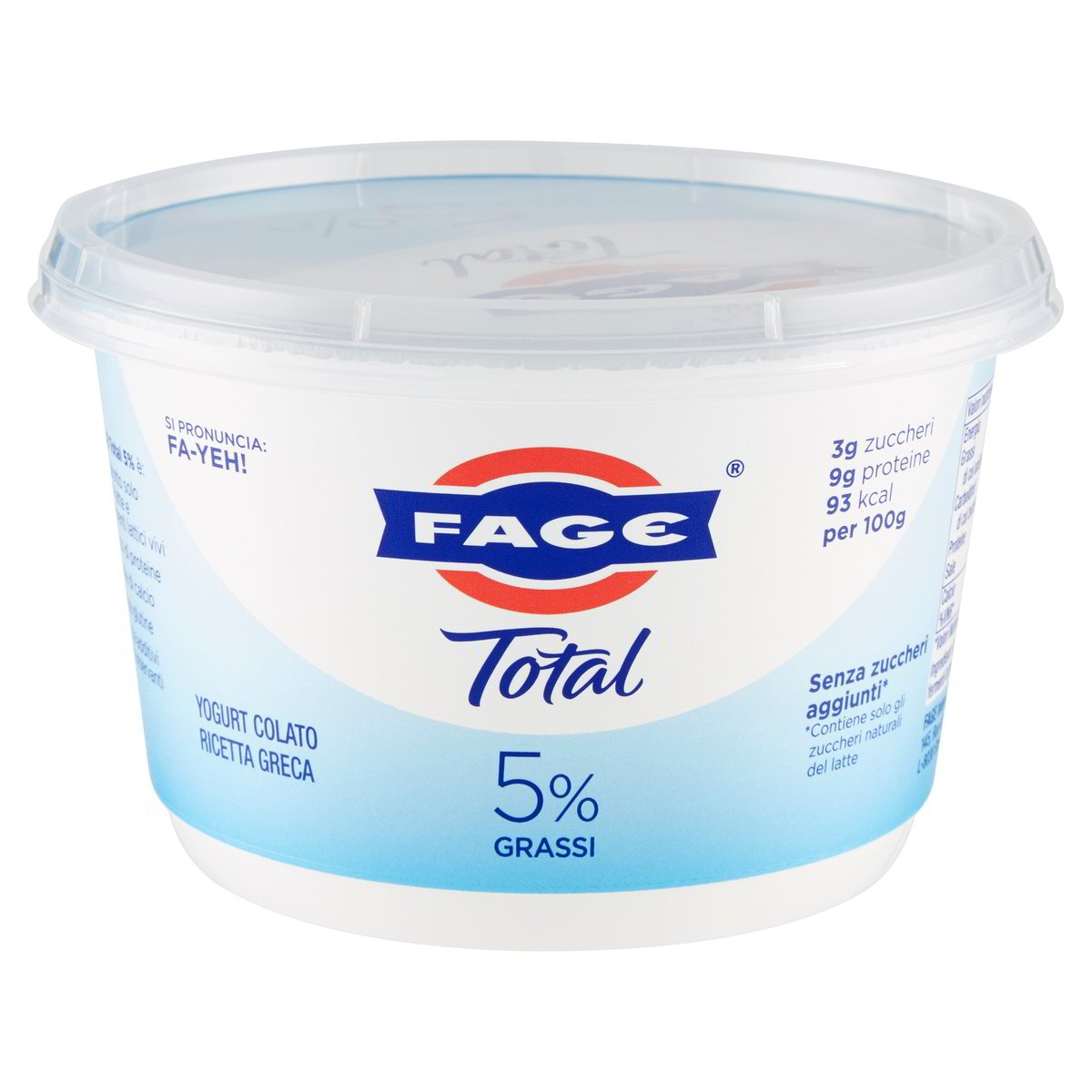 FAGE Total 5% Bianco 500 GR - Basko
