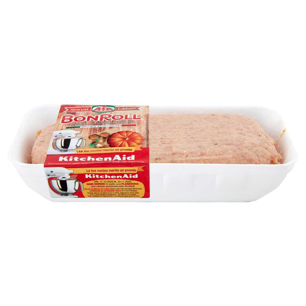AIA BonRoll con zucca e funghi porcini 680 GR 100% carne italiana. - Basko