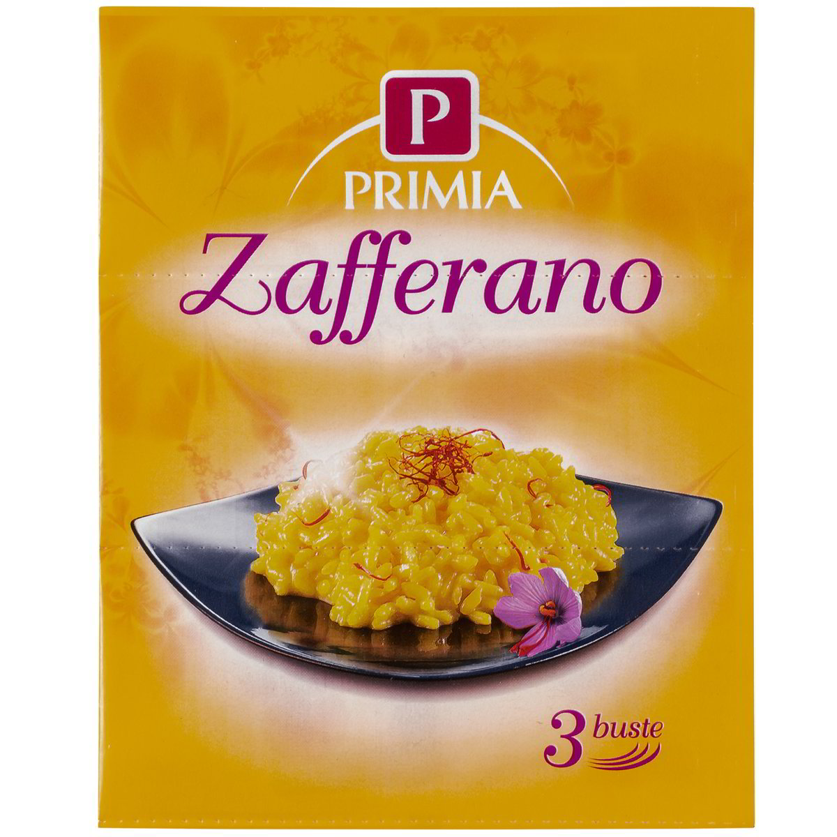 PRIMIA Zafferano Alta Qualità ,3 GR 3 bustine. - Basko