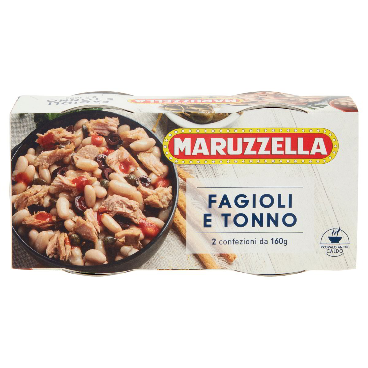 MARUZZELLA Fagioli e tonno 320 GR 2 confezioni. - Basko