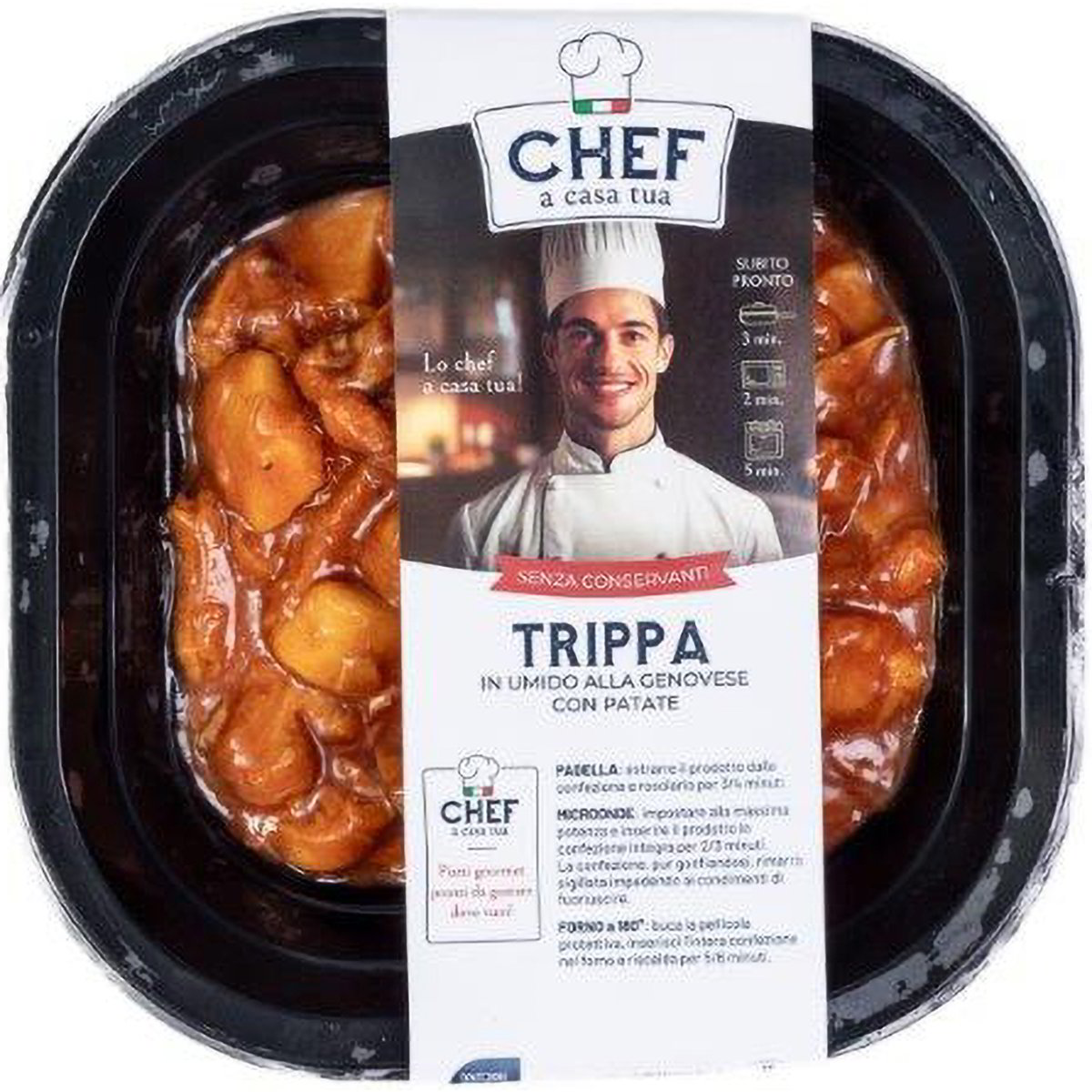 CHEF A CASA TUA Trippa in umido alla Genovese con patate 300 GR - Basko