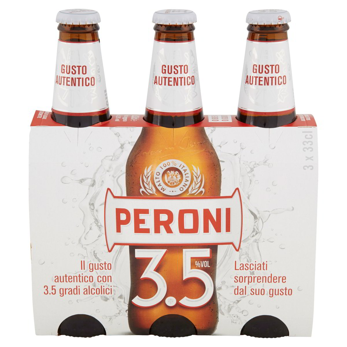 PERONI Birra Chiara 990 ML 3.5 Vol%. - Basko