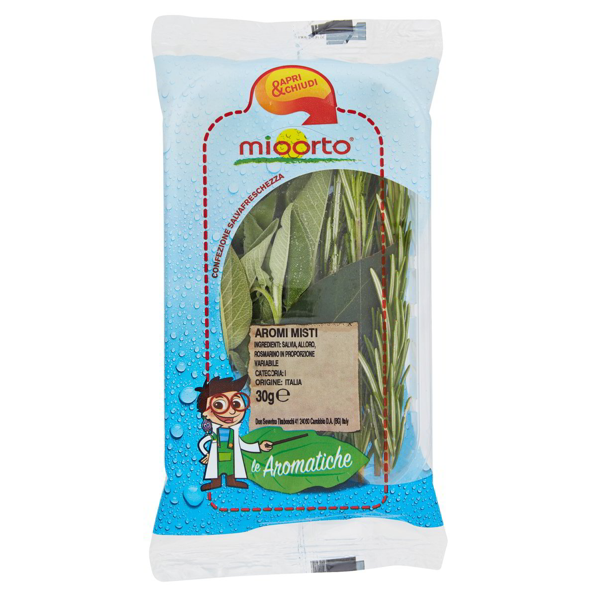 MIOORTO Aromi Misti 30 GR Origine Italia. - Basko