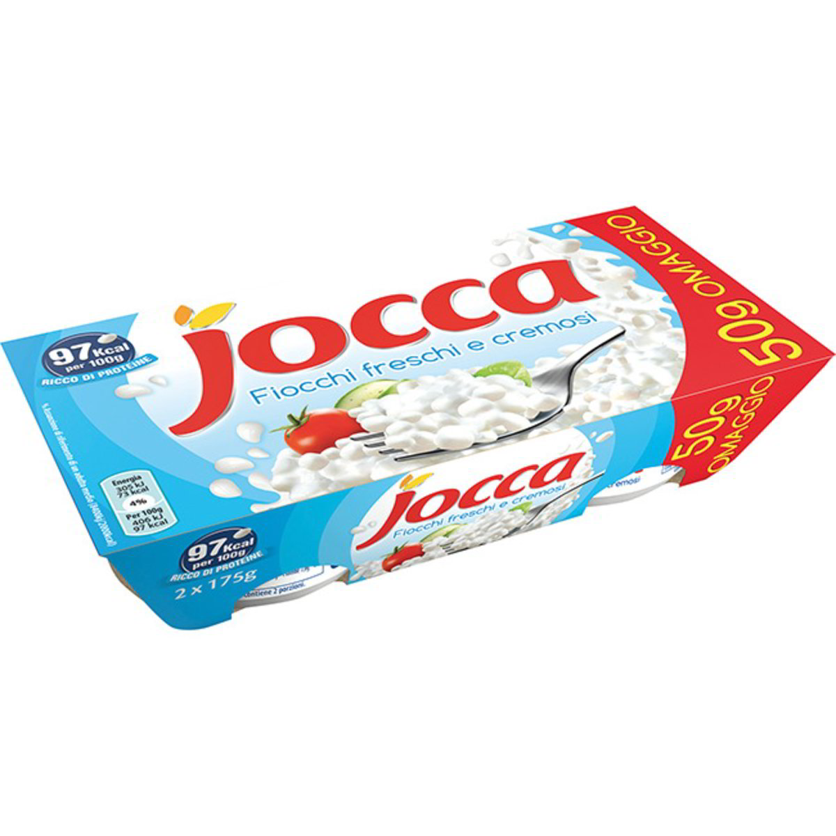 JOCCA Fiocchi di formaggio 350 GR 2 pezzi fa 175 gr. - Basko