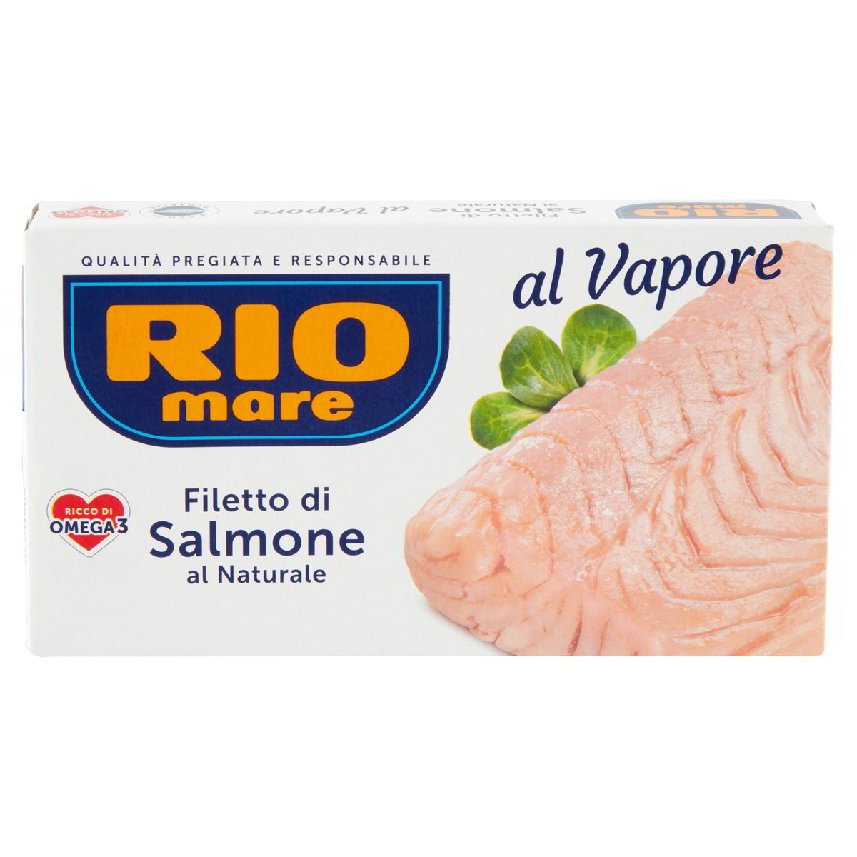 RIO MARE Filetti di salmone.Peso sgocciolato 100 GR Al naturale.Peso ...