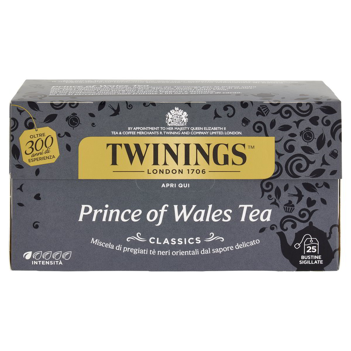 TWININGS Prince of Wales Tea Classic 50 GR 25 filtri.Miscela di ...