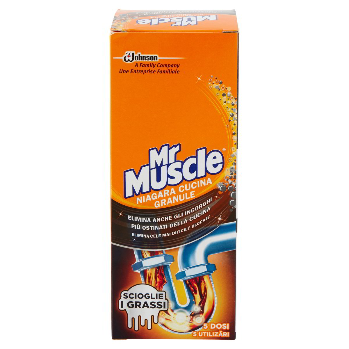 MR MUSCOLO Niagara Disgorgante power granulare 250 GR - Basko