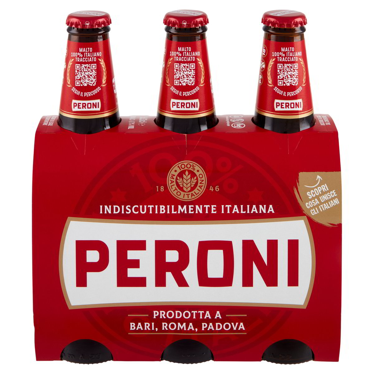 PERONI Birra Chiara 990 ML 3 bottigliette. - Basko