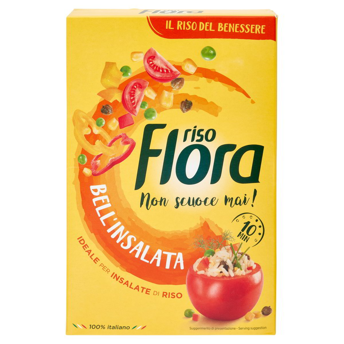 FLORA Parboiled Bell'insalata 1 KG Chicchi al dente per piatti freddi. - Basko
