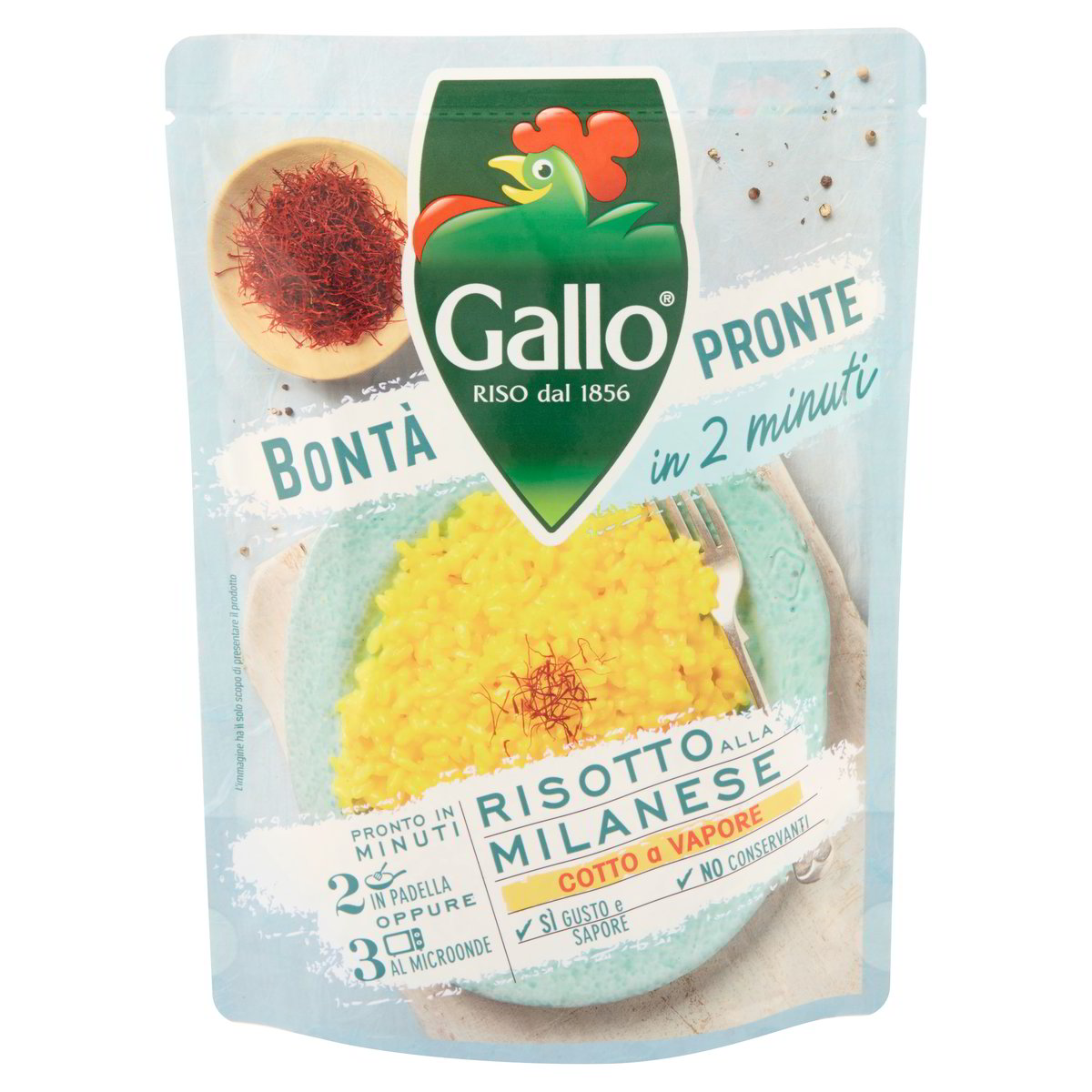 GALLO Risotto Expresso Milanese 250 GR - Basko