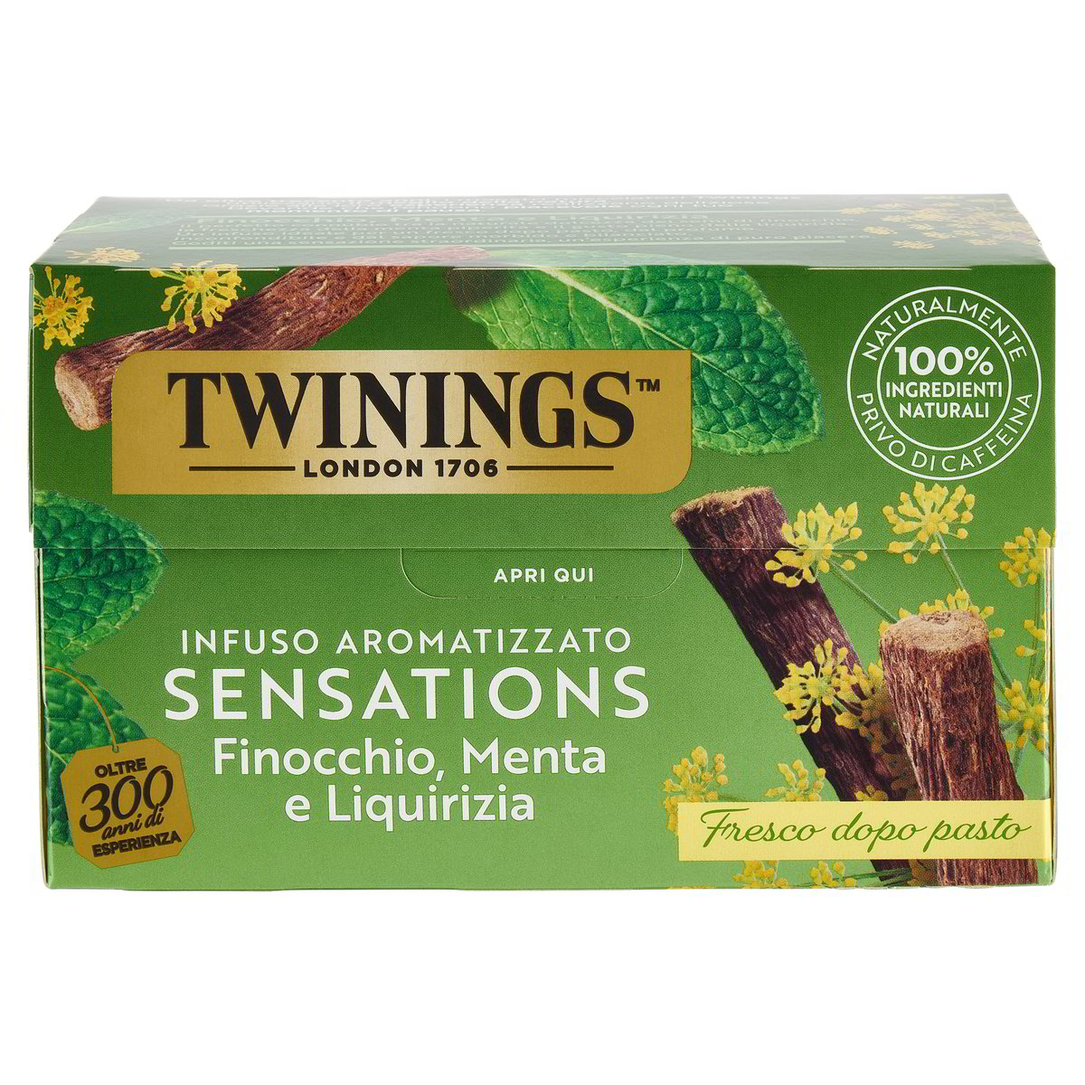 TWININGS Infuso Aromatizzato Finocchio,Menta e Liquirizia 40 GR - Basko