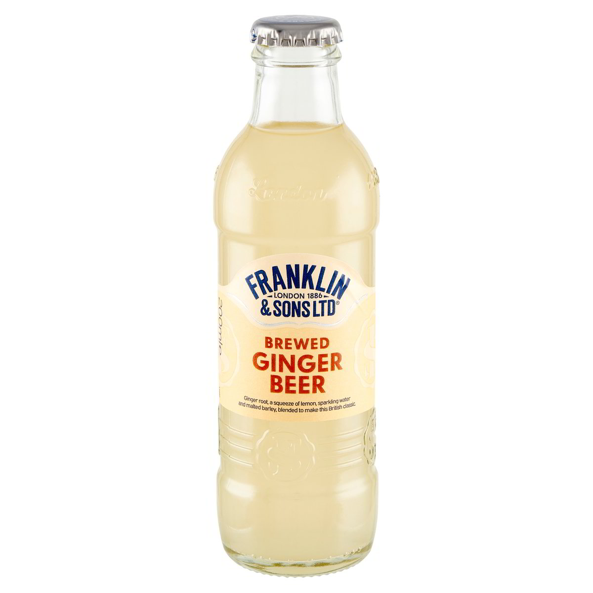 FRANKLIN Brewed Ginger Beer 200 ML - Basko