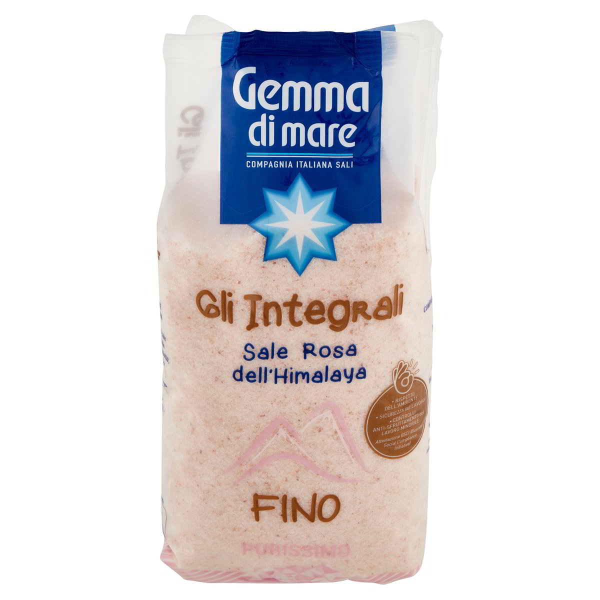 CIS Gli Integrali Sale Rosa Himalaya Fino 1 KG - Basko