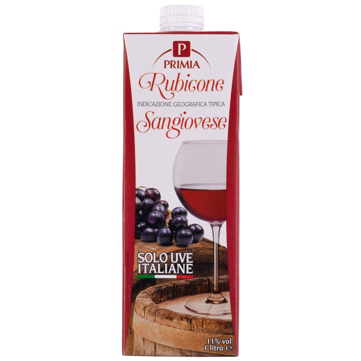 PRIMIA Vino Rosso Rubicone IGT 1 LT - Basko