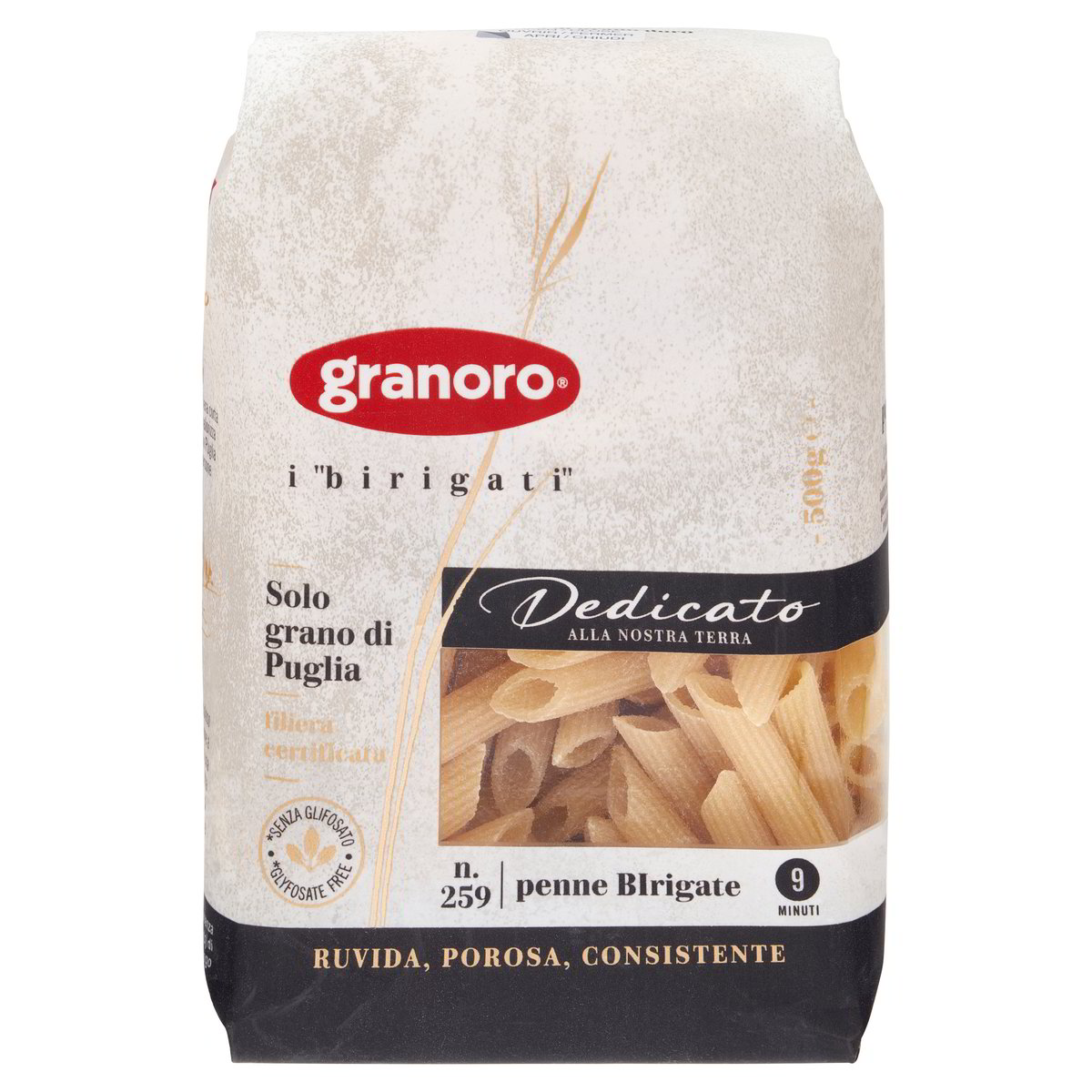 GRANORO Penne Rigate n.259 100% Filiera Puglia 500 GR Trafilati al ...