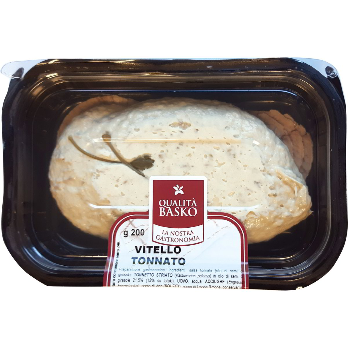 QUALITA' BASKO Vitello Tonnato 200 GR - Basko