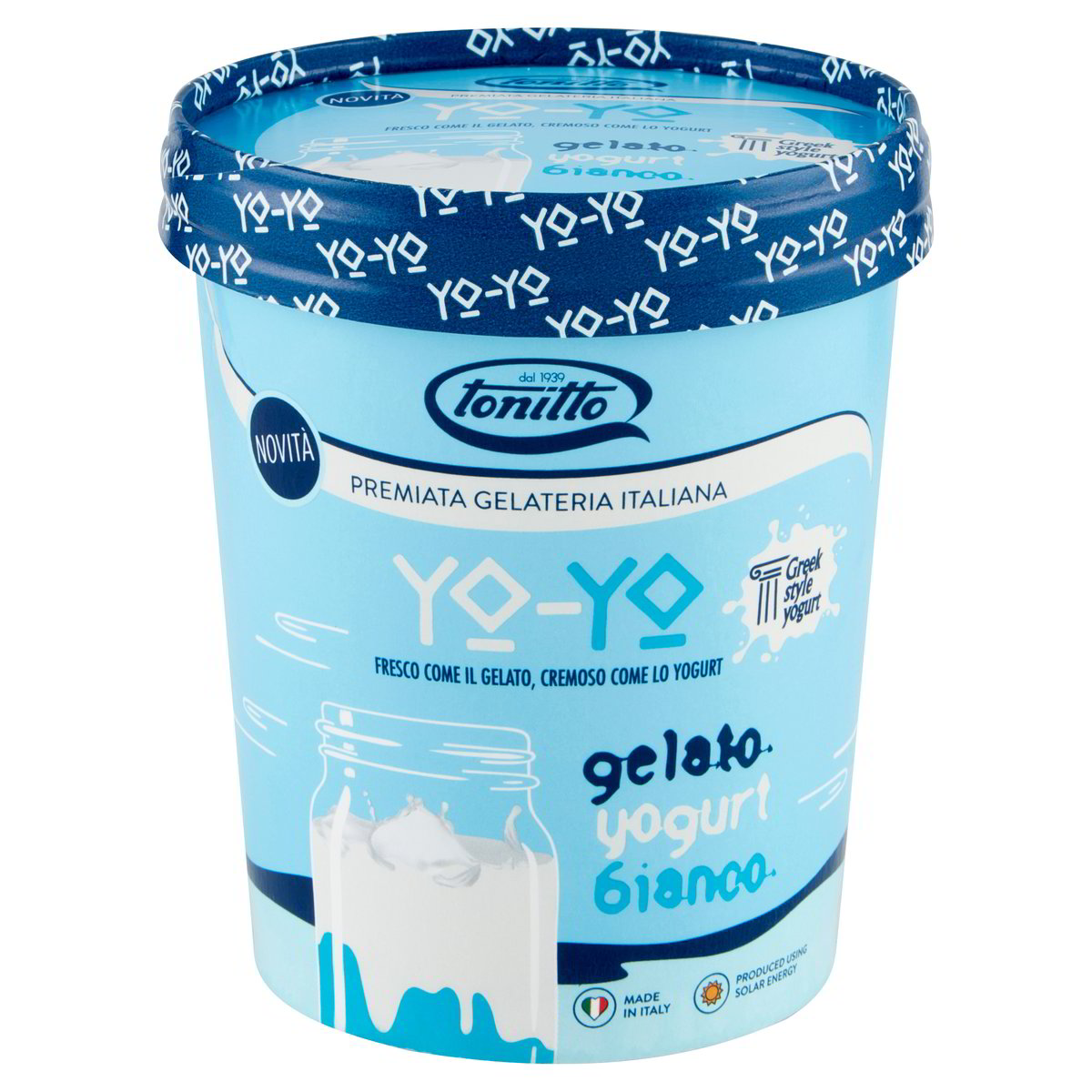 TONITTO Yo-Yo Gelato Yogurt Bianco 275 GR - Basko