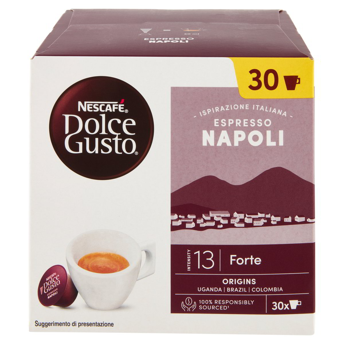 NESCAFÉ DOLCE GUSTO Ispirazione Italiana Espresso Napoli 240 GR 30 caps ...