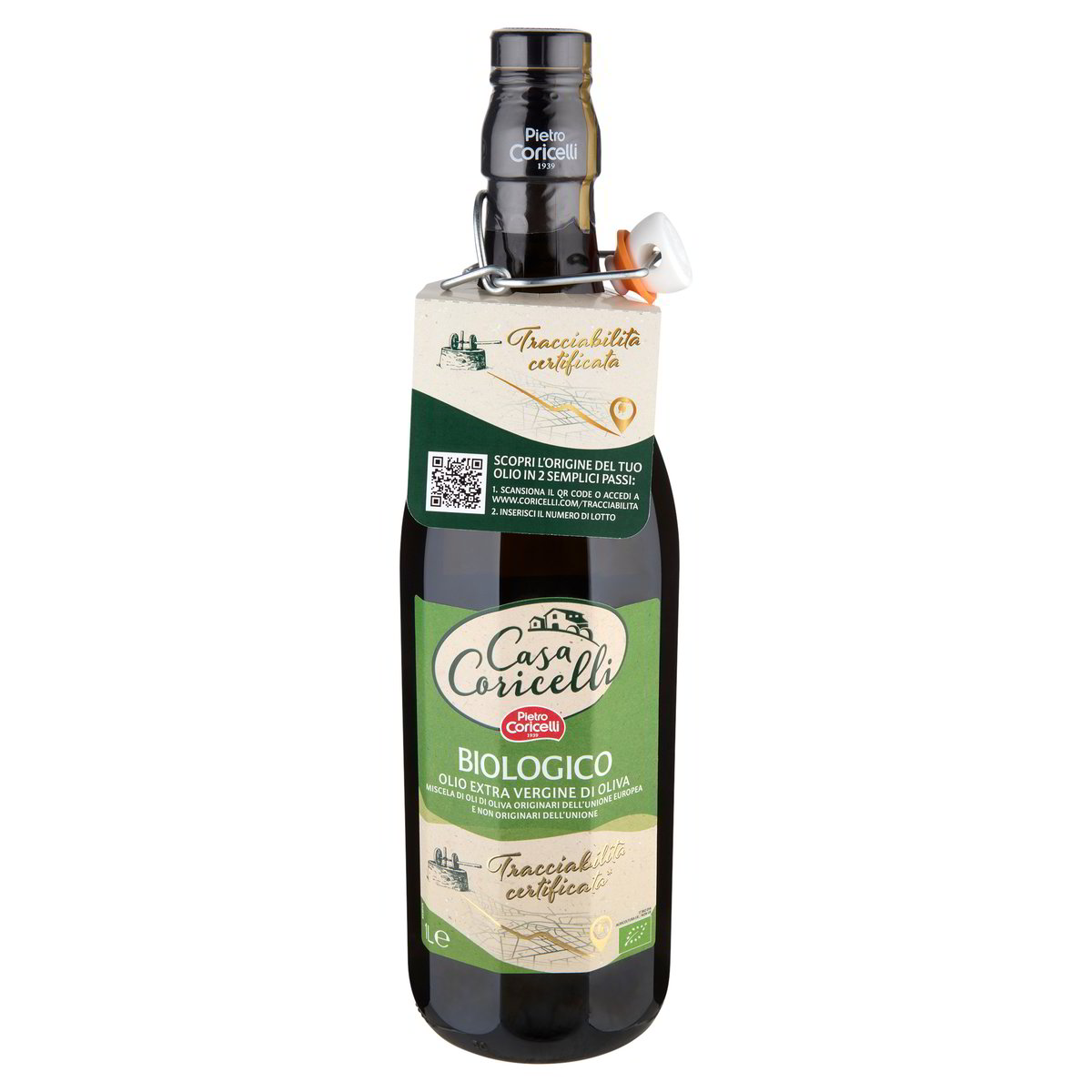PIETRO CORICELLI Olio extra vergine di oliva biologico 1 KG - Basko