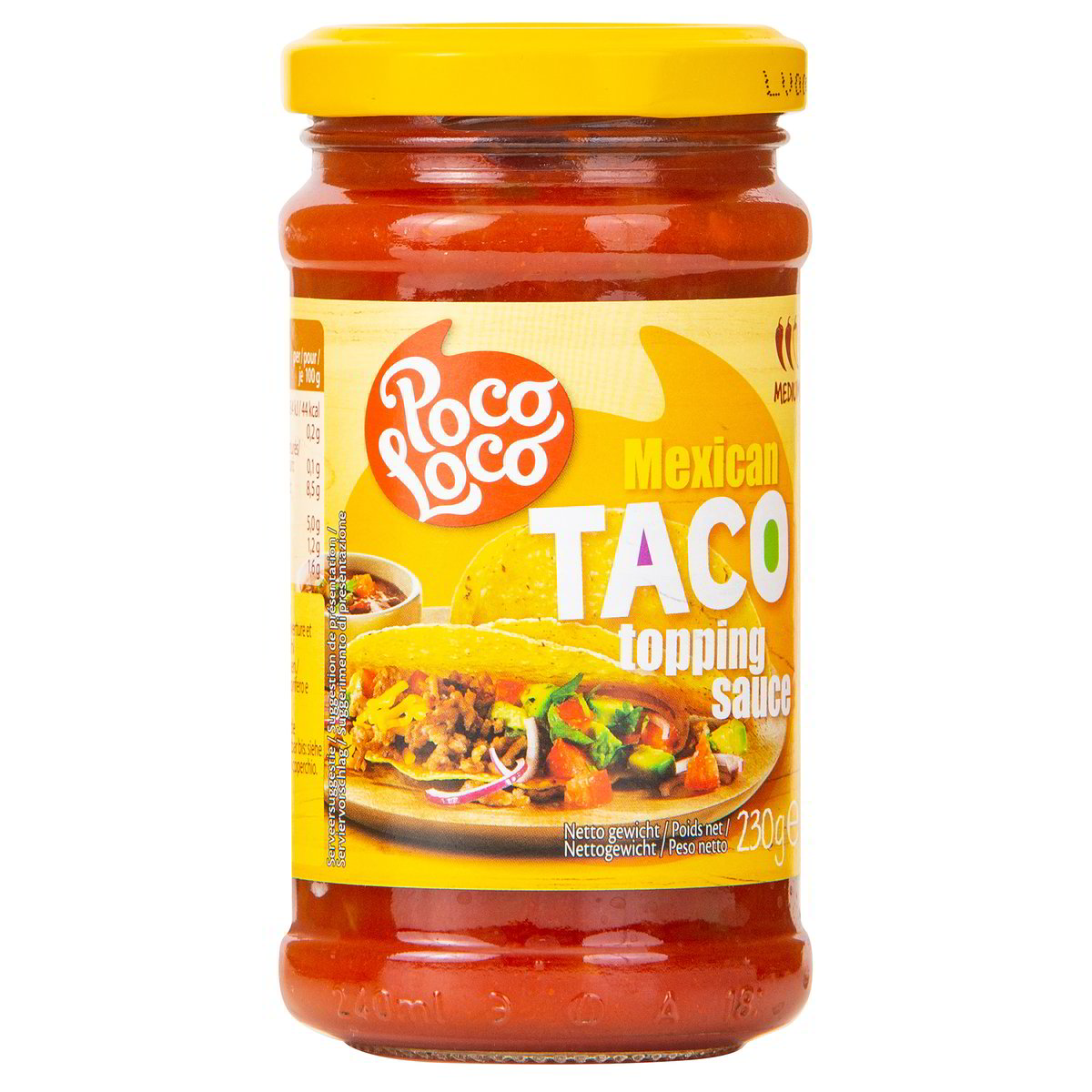 POCO LOCO Taco Sauce 230 GR - Basko