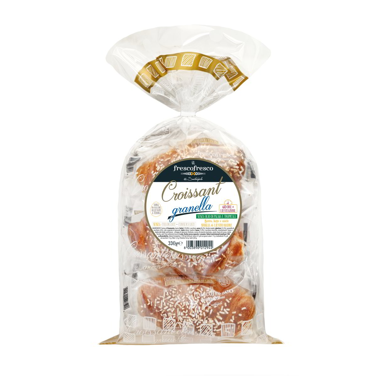 IL FRESCOFRESCO Croissant con Granella 330 GR - Basko