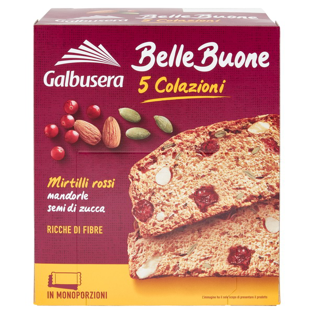 GALBUSERA Belle Buone Fette Spesse 200 GR Con mirtilli,mandorle,semi di ...