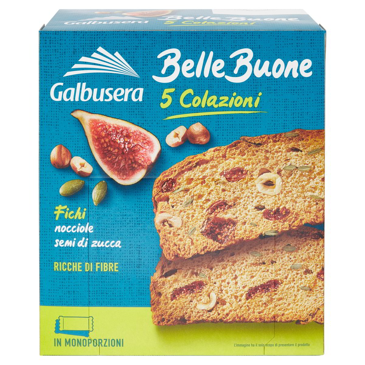 GALBUSERA Belle Buone Fette Spesse con Fichi,nocciole 200 GR Con semi ...