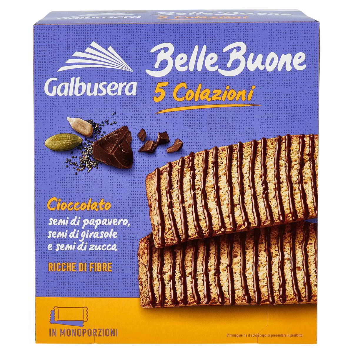 GALBUSERA Belle Buone 5 Colazioni Fette spesse 200 GR In monoporzioni ...