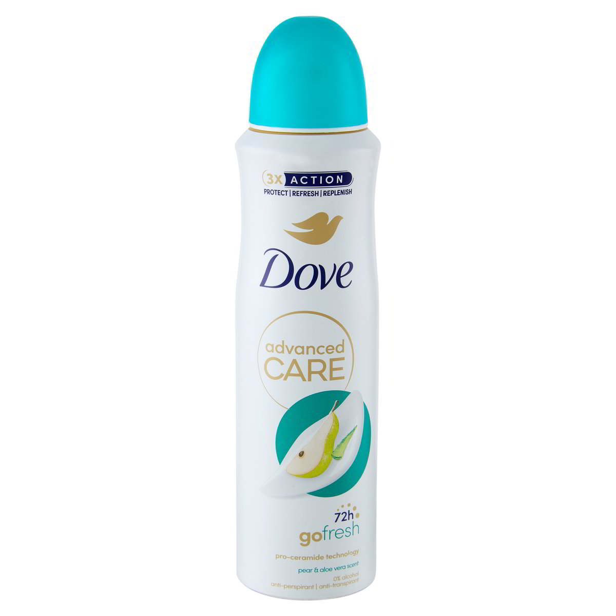 DOVE Deodorante spray Advanced care Go fresh Pera&Aloe vera 150 ML - Basko