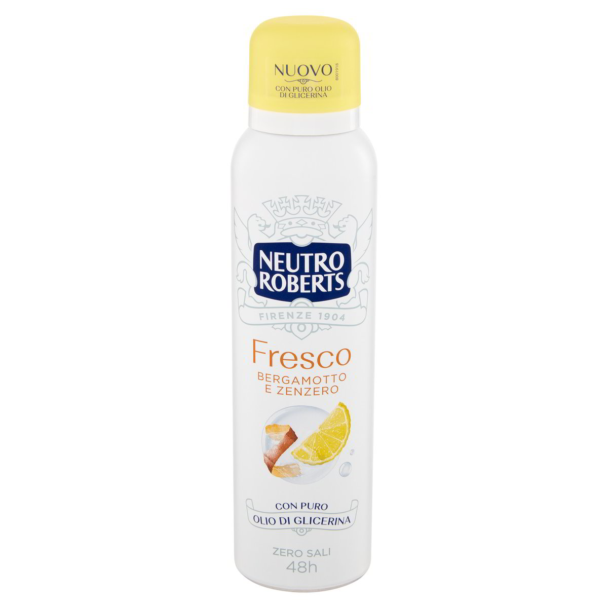 NEUTRO ROBERTS Deodorante spray Fresco Bergamotto e zenzero 150 ML Con ...