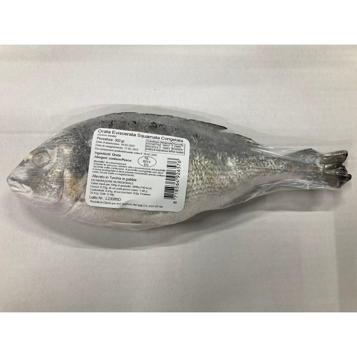 Orata eviscerata 300 GR - Basko