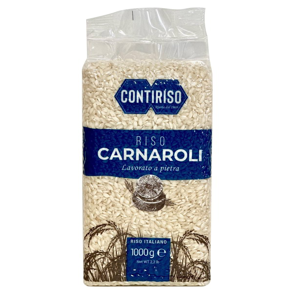 CONTIRISO Riso Carnaroli 1 KG - Basko