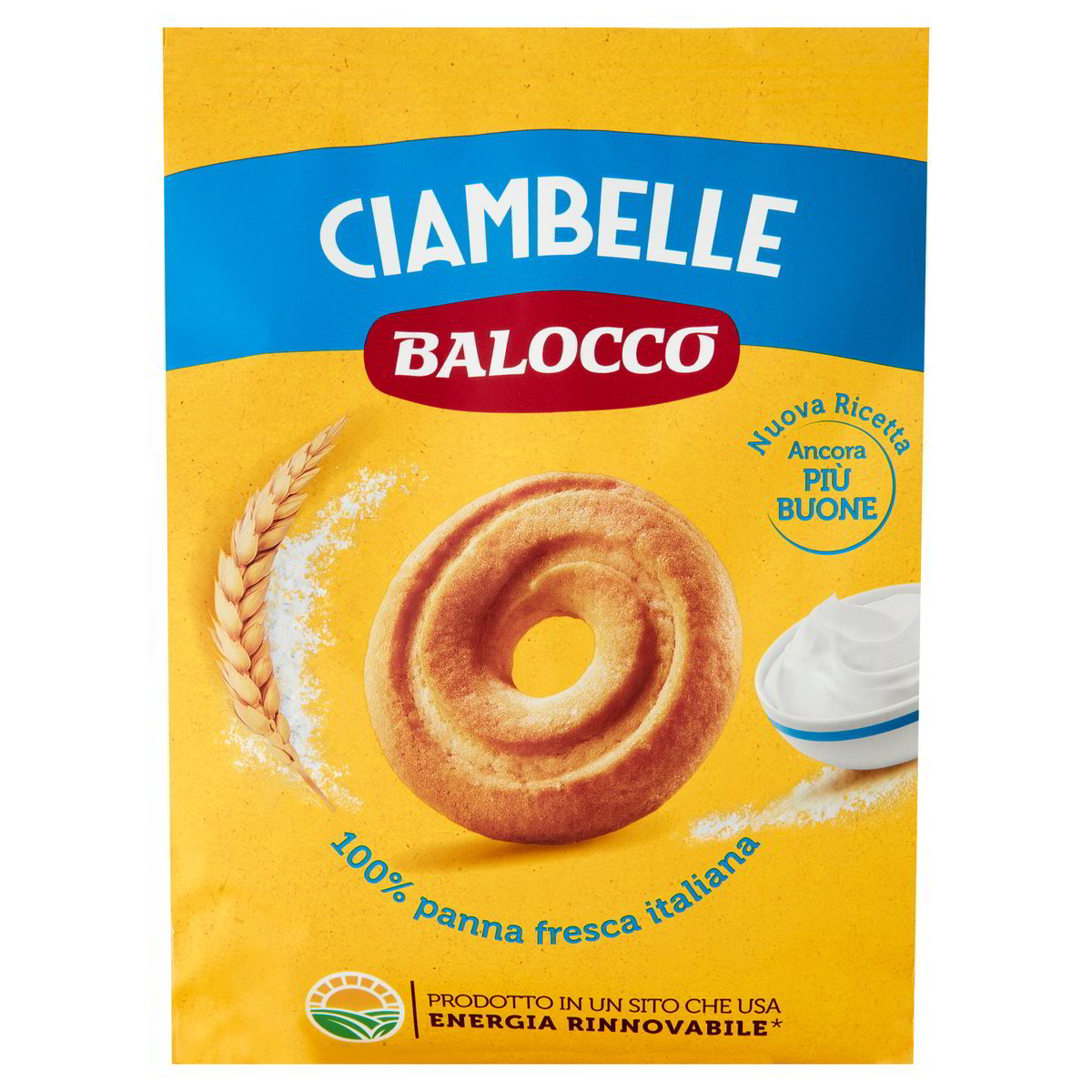 BALOCCO Ciambelle 700 GR Con panna fresca italiana.Senza olio di palma ...