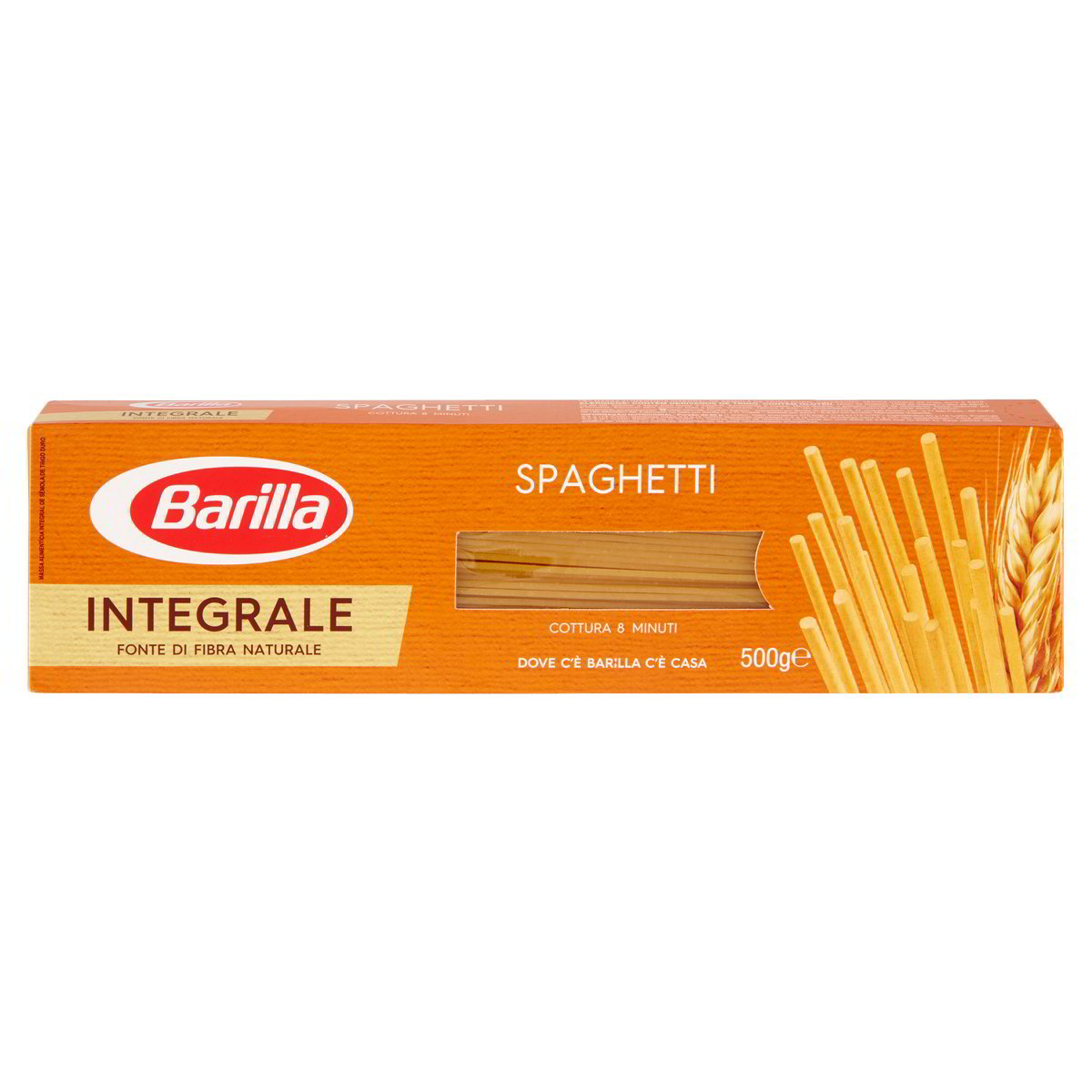 BARILLA Integrale Spaghetti 500 GR Fonte di fibra naturale. - Basko