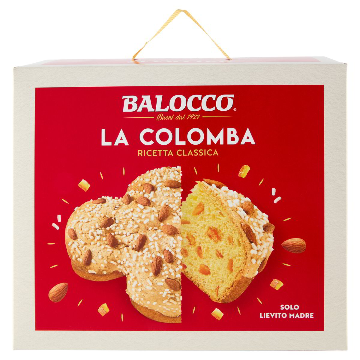 BALOCCO Colomba classica 750 GR Preparata con latte fresco italiano e ...