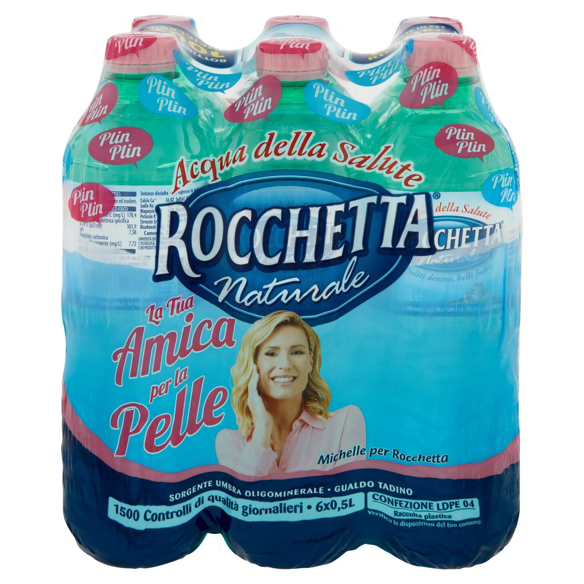 ROCCHETTA Verde Acqua naturale 500 ML - Basko