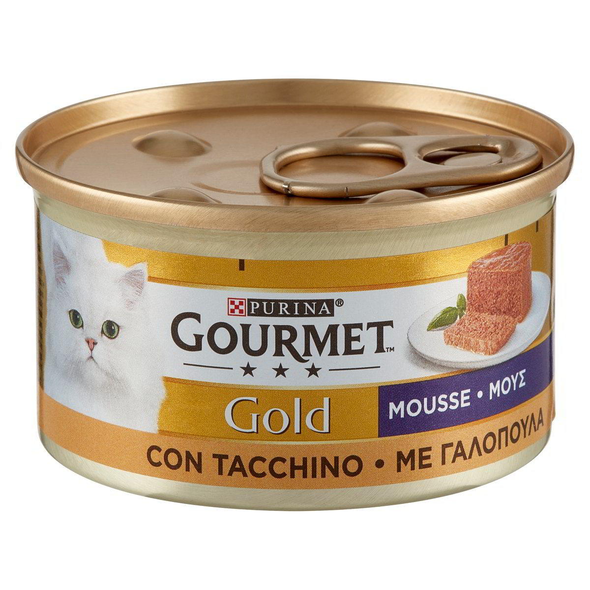 GOURMET Gold Gatto Mousse con Tacchino 85 GR - Basko