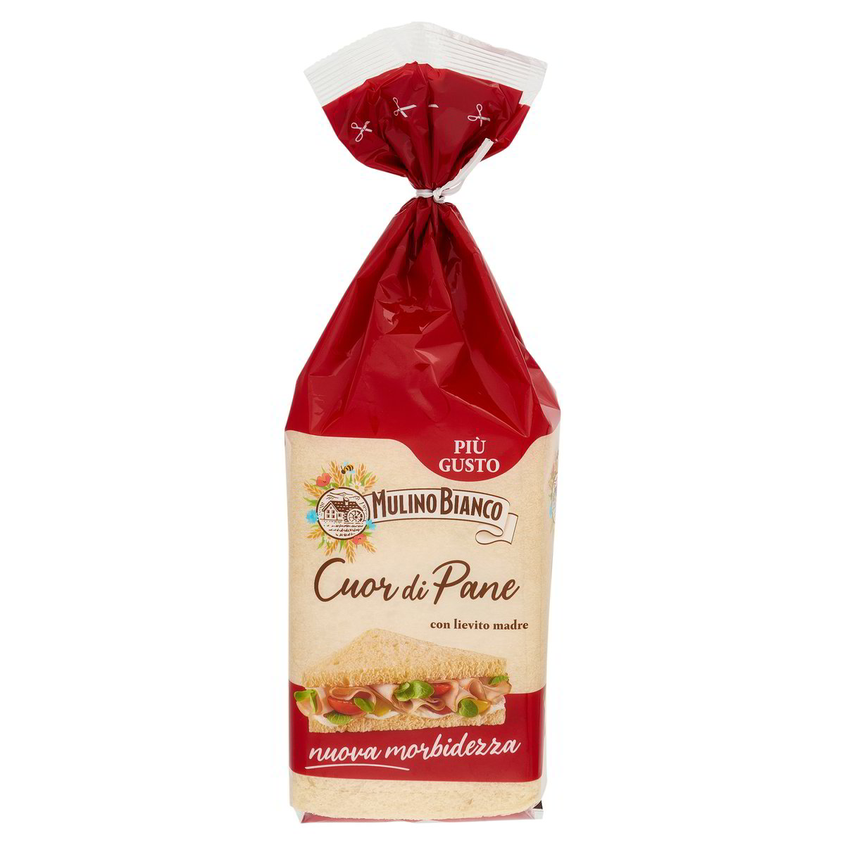 MULINO BIANCO Cuor di pane 325 GR 13 fette.Indicato per tramezzini.Senza olio di palma. - Basko