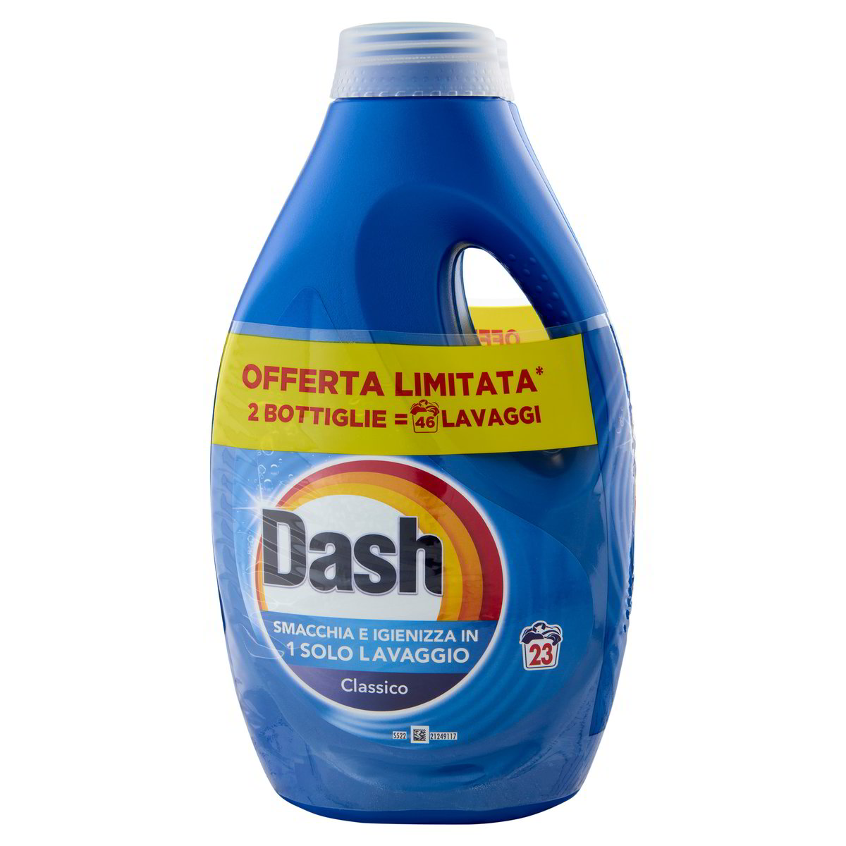 DASH Detersivo Liquido Classico 2,25 LT 23 lavaggi. 2 bottiglie - Basko