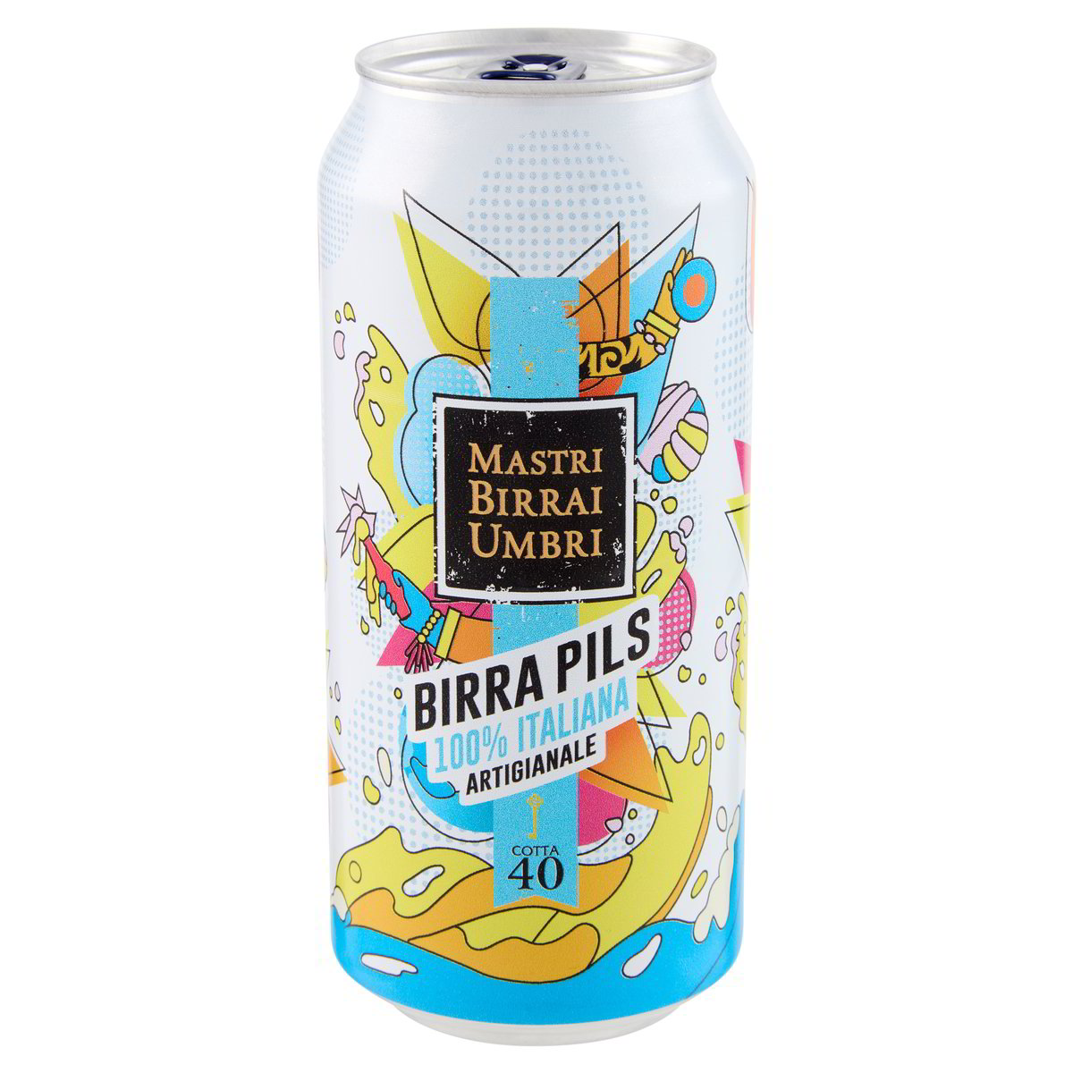 MASTRI BIRRAI UMBRI Birra Pils artigianale 440 ML - Basko