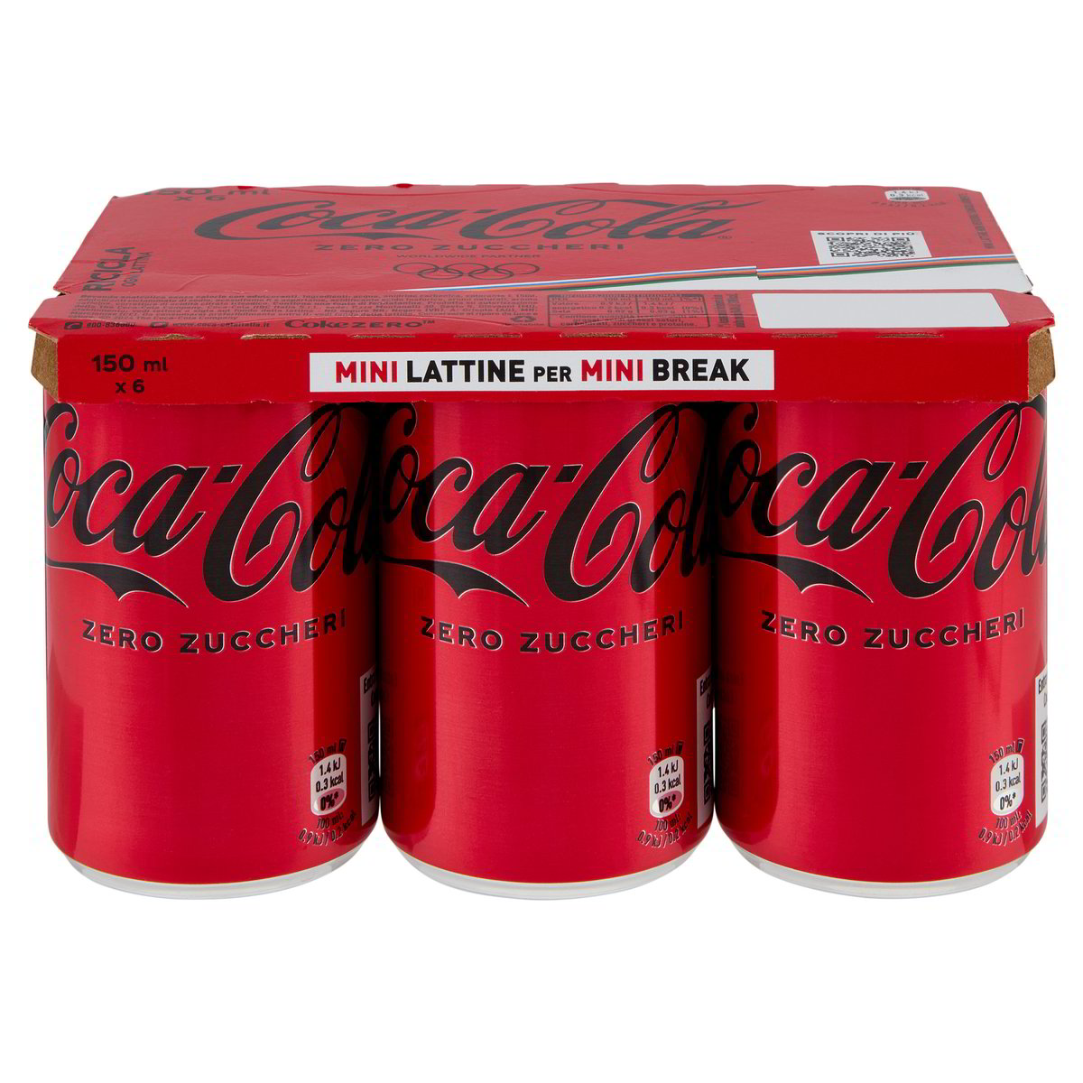 COCA COLA Zero 900 ML 6 pezzi.Zero zuccheri,zero calorie. - Basko