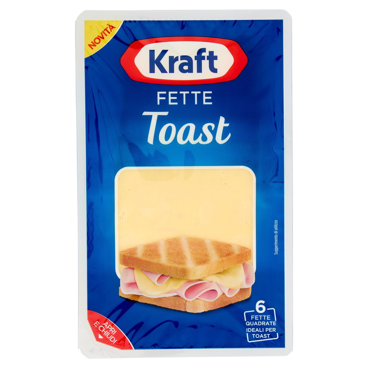 KRAFT Fette Toast 120 GR - Basko