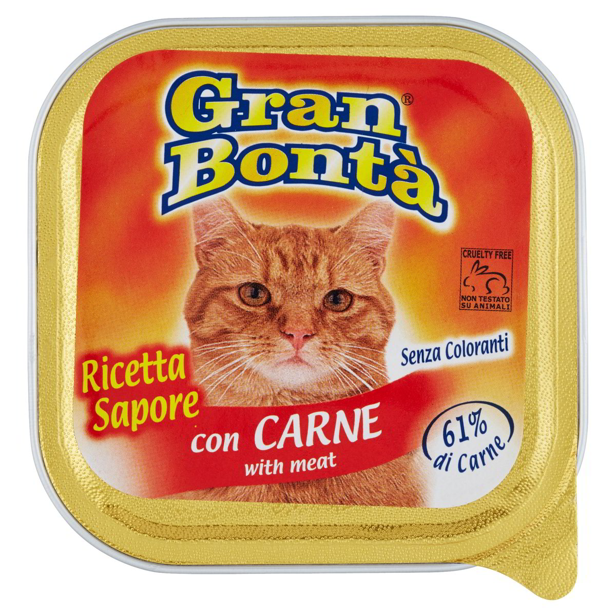 GRAN BONTA' Alimento per gatti con carne 100 GR - Basko