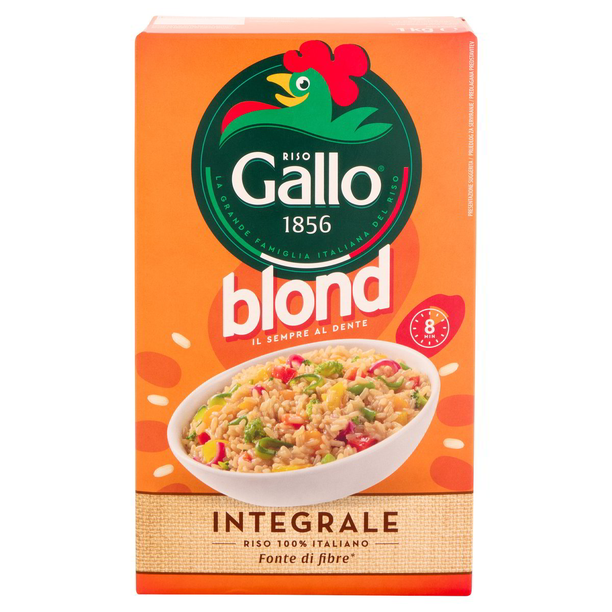 RISO GALLO Blond integrale 1 KG - Basko