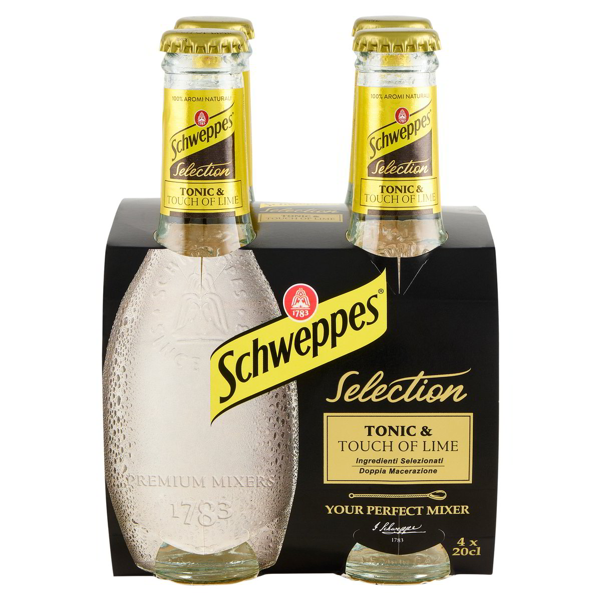 SCHWEPPES Selection Tonic & Tonic of Lime 800 ML - Basko